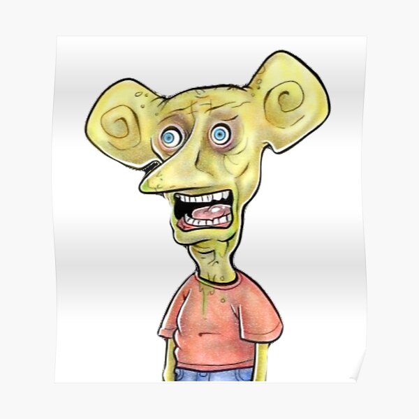 "Ratboy Genius" Poster for Sale by Nortonifer | Redbubble