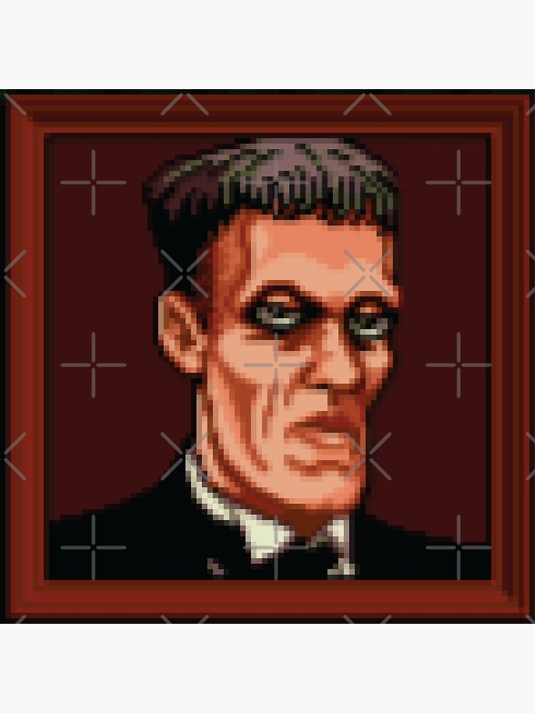 "Lurch Portrait Pixel Art" Poster for Sale by inotyler | Redbubble