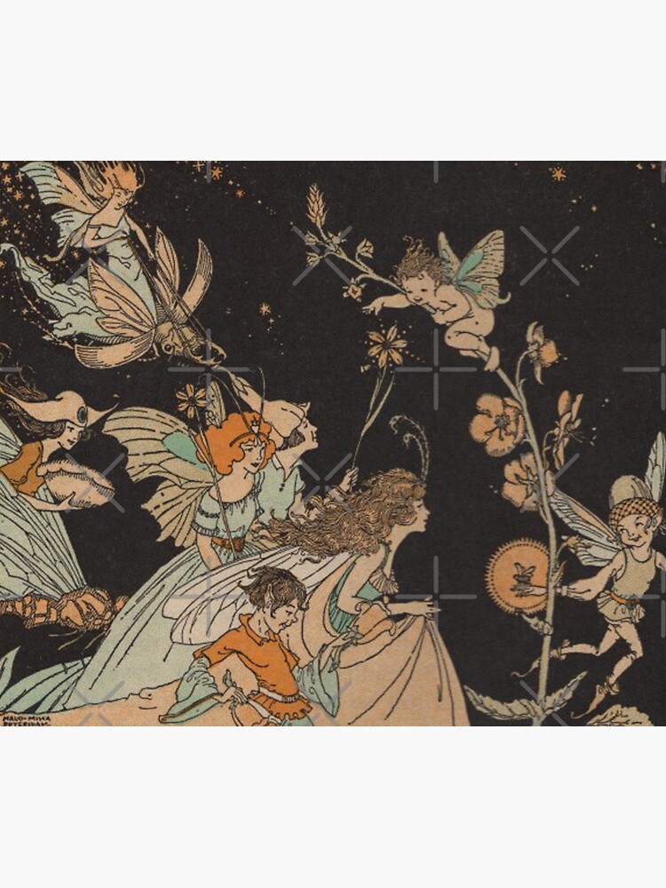 "Fairy Frolic" Sticker for Sale by elevens | Redbubble