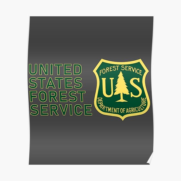 "UNITED STATES FOREST SERVICE -- U.S. Forest Service (Green and Gold ...