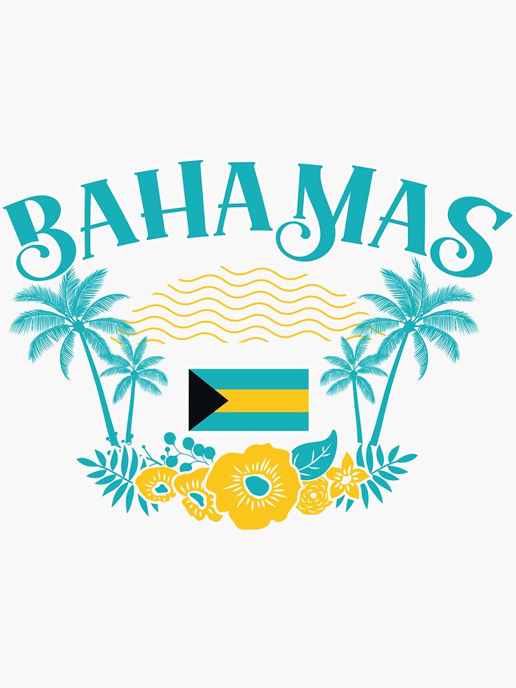 "Proud Bahamas Bahamians Flag Gift Design Idea Nassau gift print ...