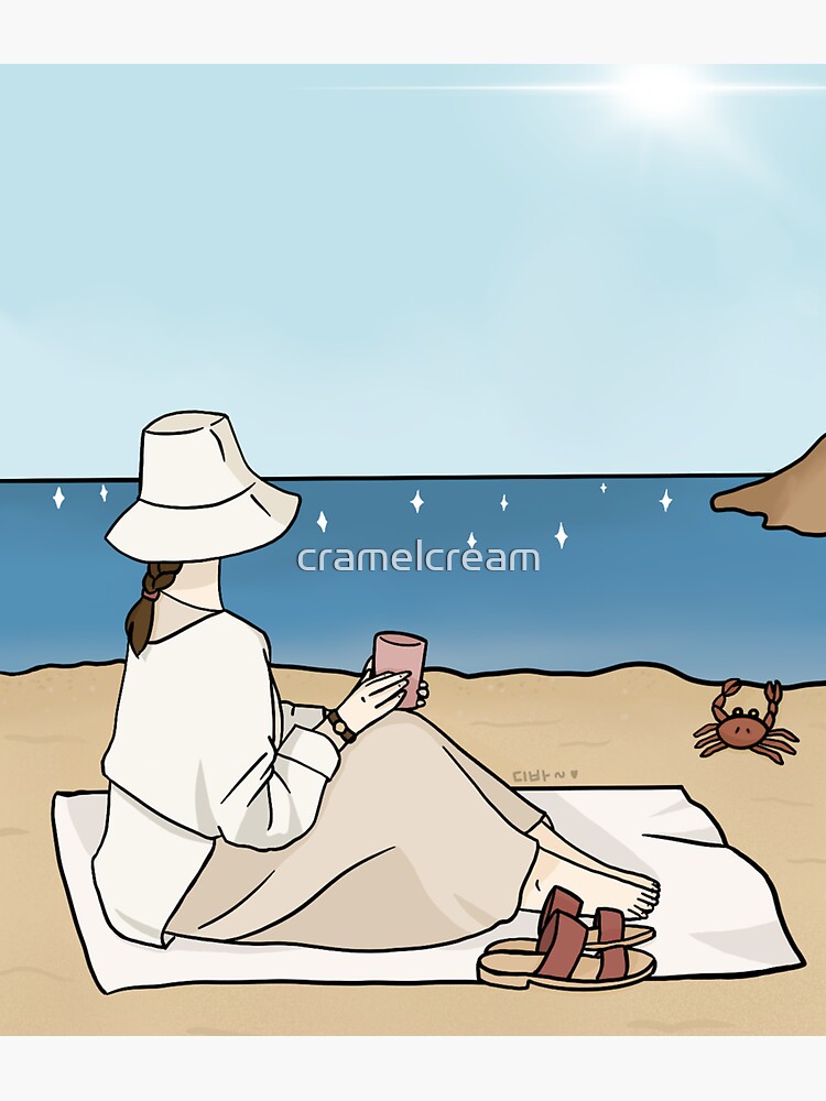 "Yeojachingu // Girlfriend" Sticker for Sale by cramelcream | Redbubble