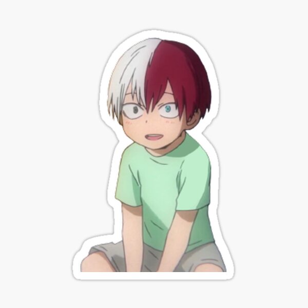 "Smol Shoto Todoroki - BNHA/MHA" Sticker for Sale by Itsyowitch | Redbubble