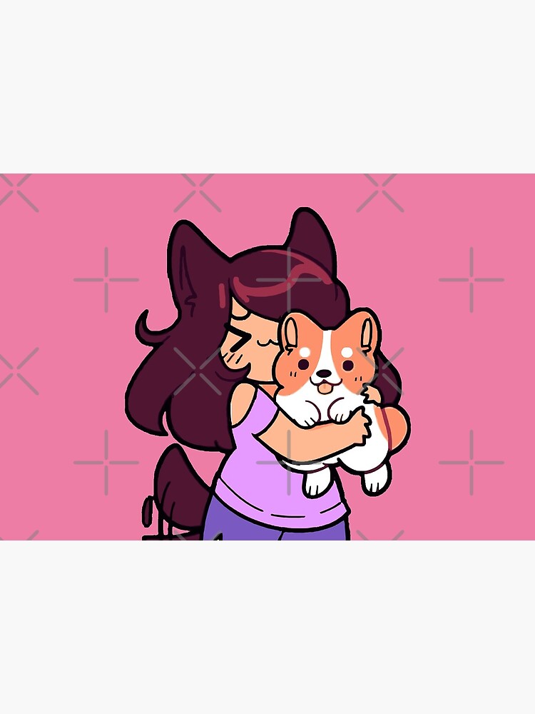 "aphmau Cute with her Dog" Mask for Sale by bconnora | Redbubble