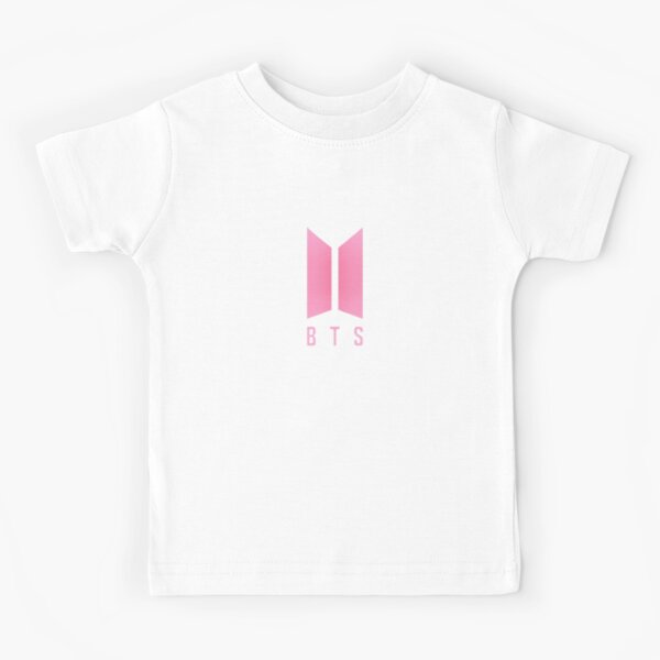 "BTS Logo , Army BTS logo , pink logo" Kids T-Shirt for Sale by ...