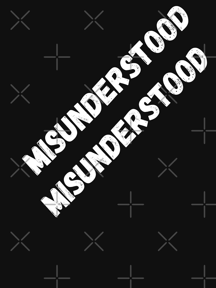 "Msunderstood" T-shirt for Sale by amospatterson | Redbubble ...