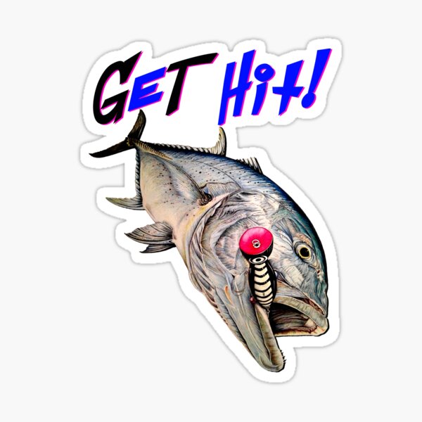 "GeT Hit" Sticker for Sale by Paul Kyriakides | Redbubble