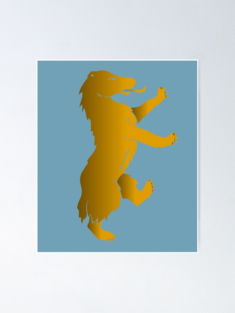 "Huffle Badger" Poster by arunamerch | Redbubble