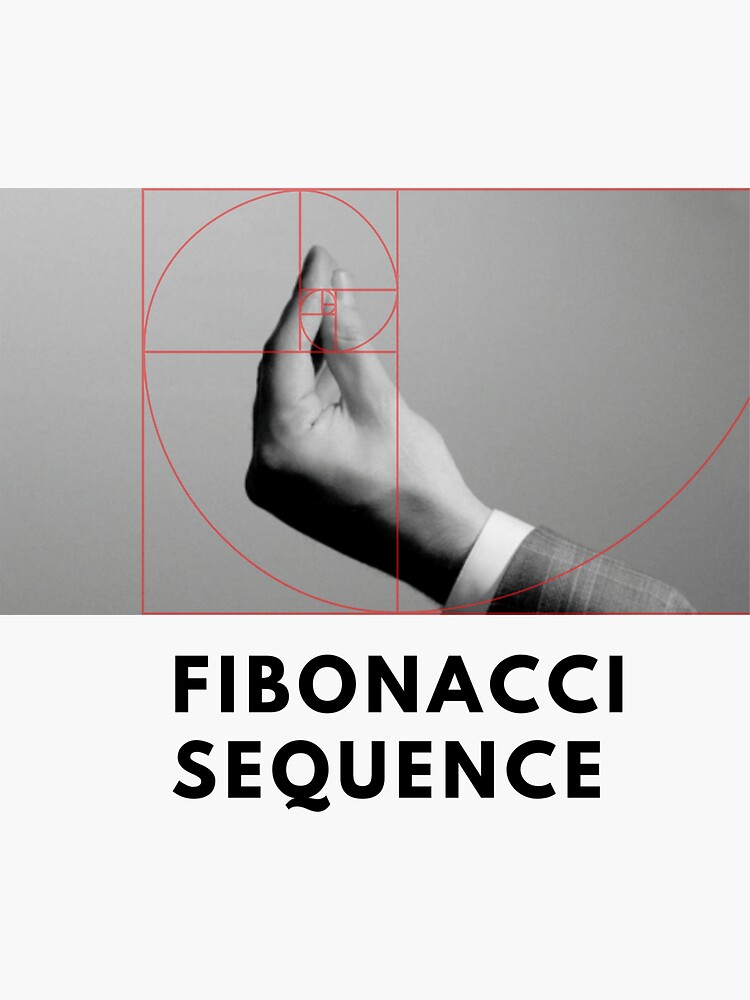 "Fibonacci Sequence" Sticker for Sale by Teeeofff | Redbubble
