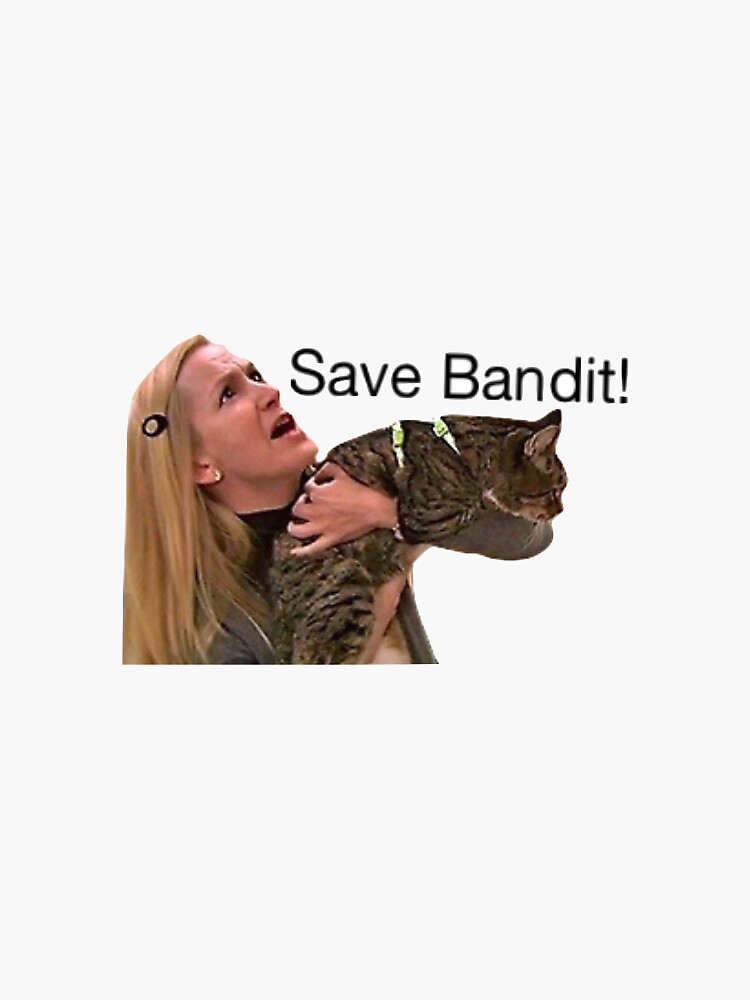"Save bandit" Sticker for Sale by richterr | Redbubble