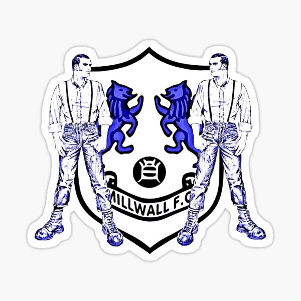 "Millwall Old School" Sticker for Sale by MSC-Russia | Redbubble