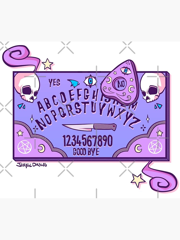 "Spirit Board" Poster by JekyllDraws | Redbubble