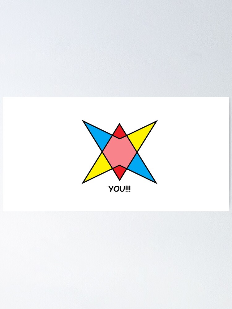 "confused triangle" Poster by shally101 | Redbubble