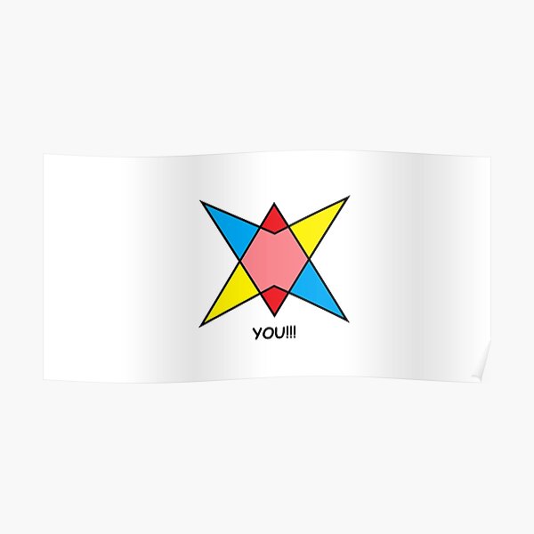 "confused triangle" Poster by shally101 | Redbubble