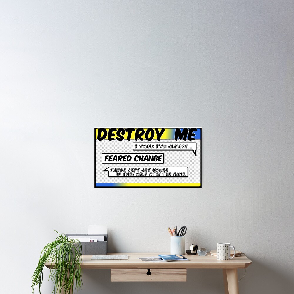 "Destroy Me - Wolf Alice - Comic Style" Poster for Sale by fudjud ...