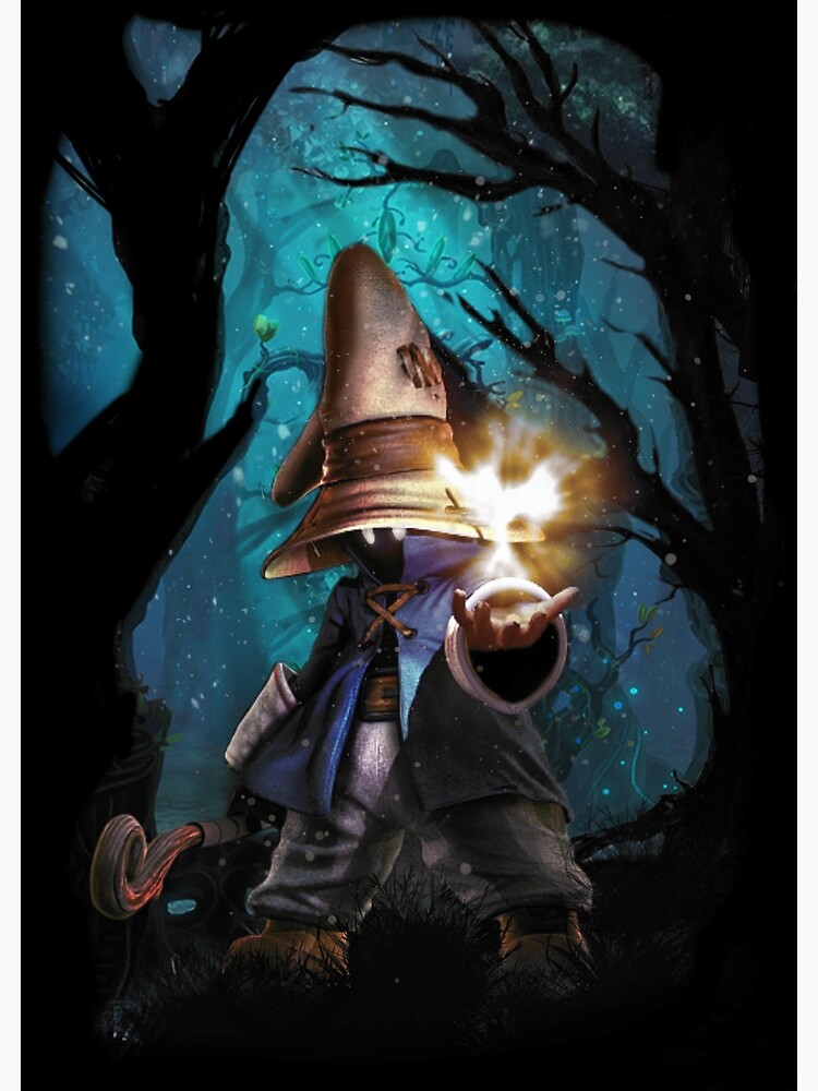"Vivi Ornitier Black Mage FF9" Poster by simopt | Redbubble