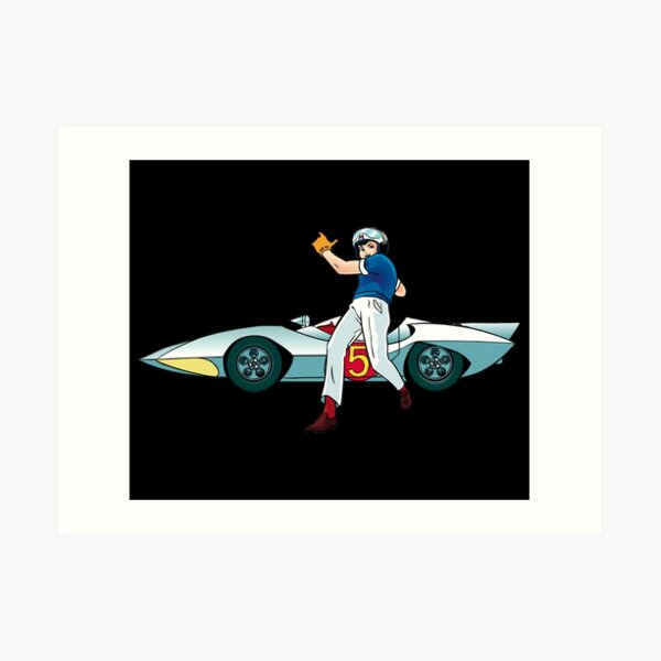 "Speed Racer" Art Print for Sale by brokenkneestees | Redbubble