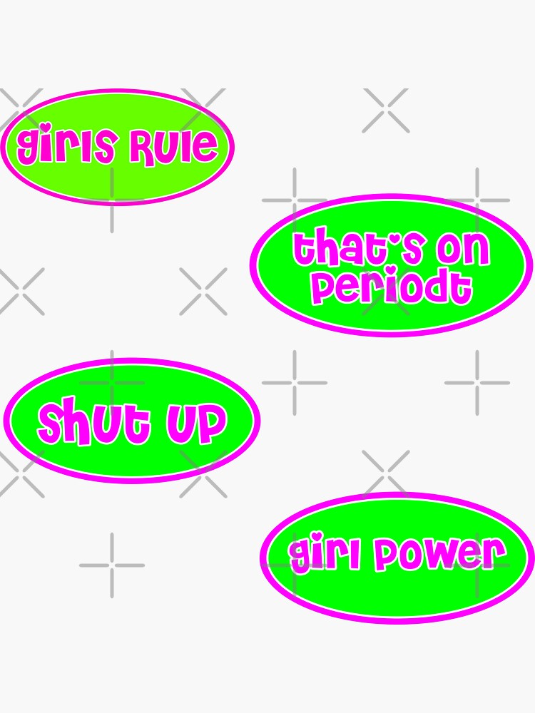 "y2k aesthetic pink and green pack" Sticker by STAR10008 | Redbubble