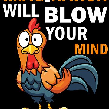 "Imagination Will Blow Your Mind, Funny Blowjob" Apron for Sale by ...