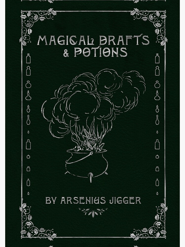 "'Magical Drafts & Potions' Journal" Spiral Notebook by chemicalpixie ...