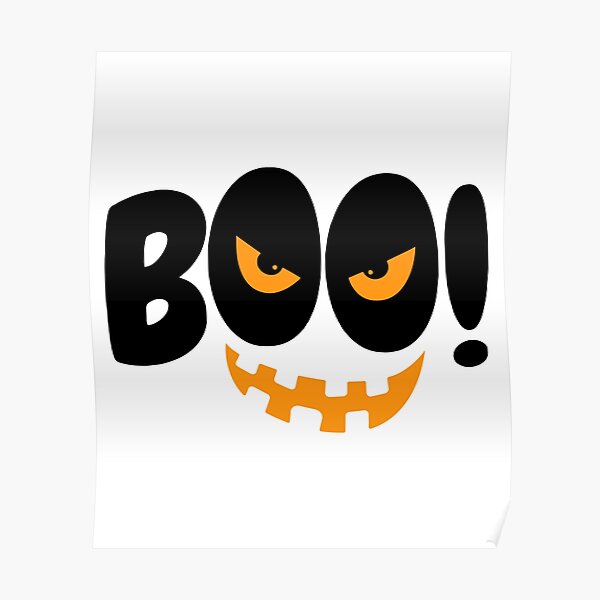 "Angry Boo Face" Poster for Sale by protshirt2020 | Redbubble