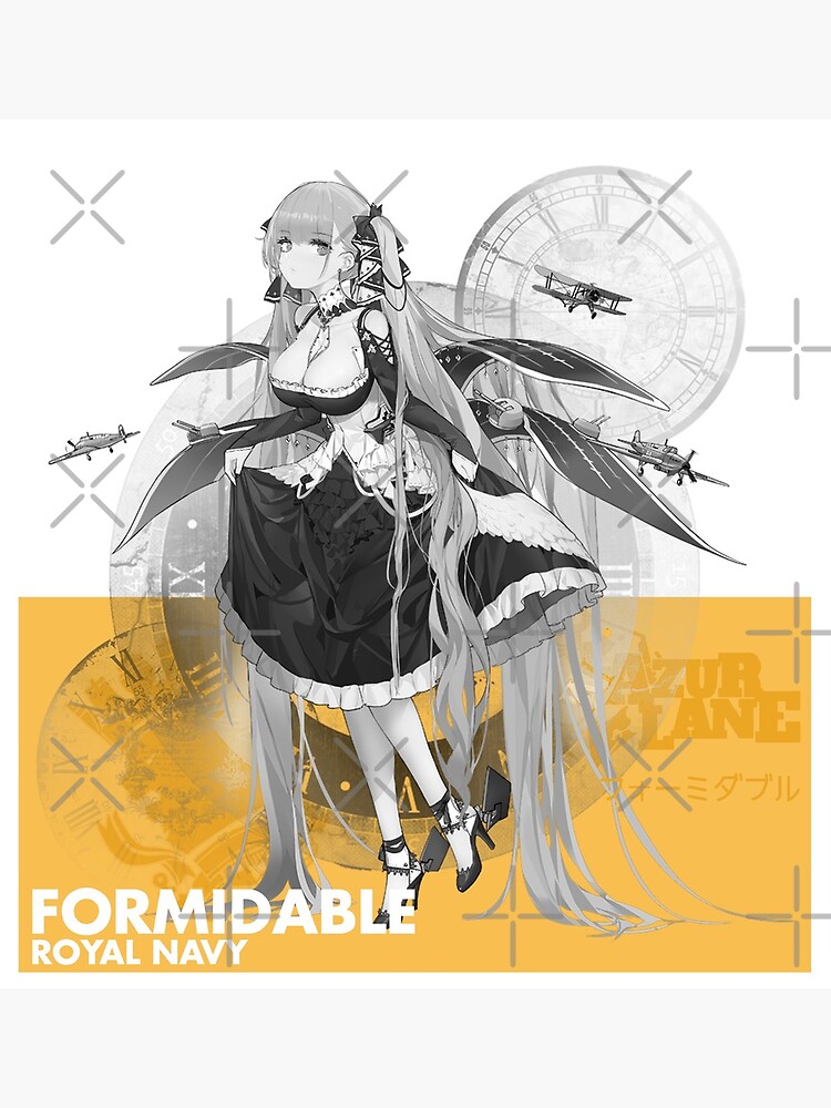 "Formidable - Azur Lane - Typography 4" Poster by Chumbo21 | Redbubble