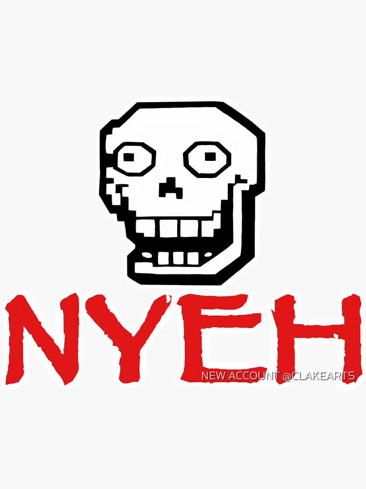 "NYEH" Sticker for Sale by Hiddlestoner24 | Redbubble