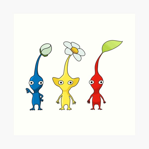 Pikmin Art Prints | Redbubble