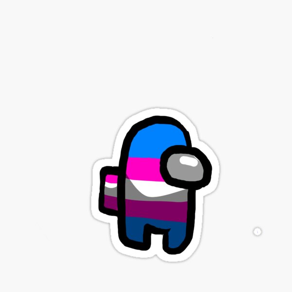 Among Us Trans Pride Stickers | Redbubble