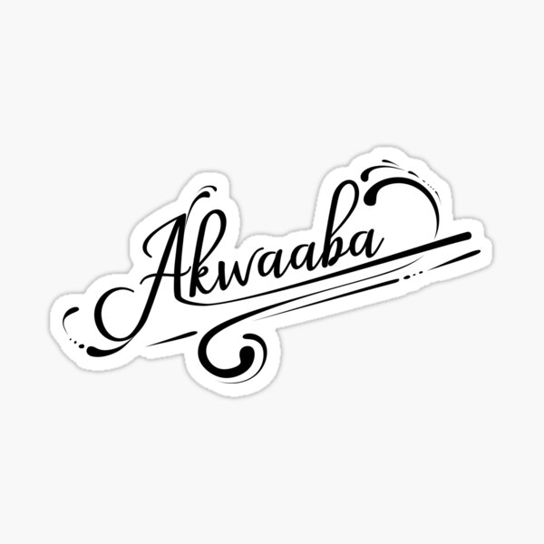 "Akwaaba" Sticker for Sale by Asare-Store | Redbubble