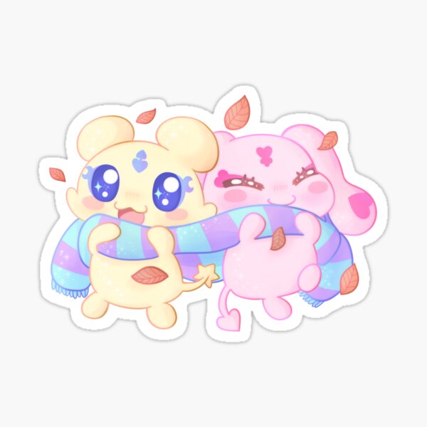 "Pretty Cure Mepple and Mipple " Sticker by PowaHima | Redbubble