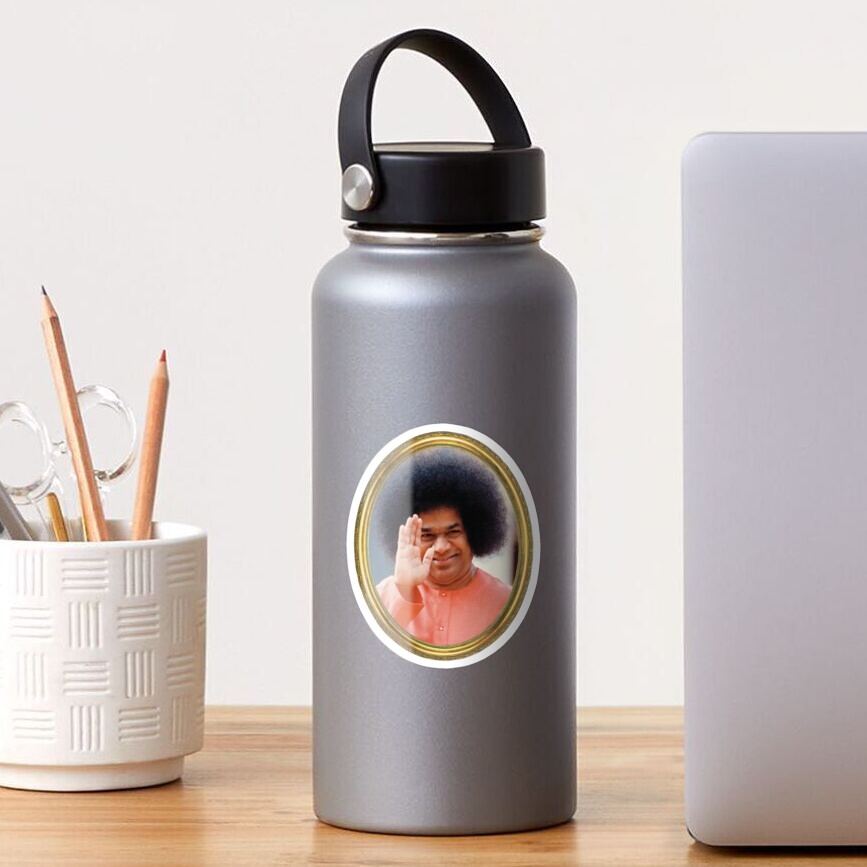 "Sathya Sai Baba Blessings " Sticker for Sale by sathyas-corner | Redbubble