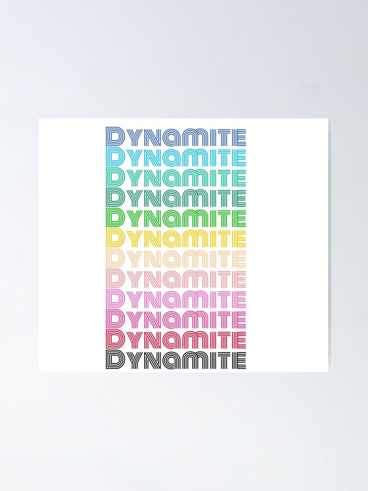 "Faded colors dynamite" Poster by Jimmizboutique | Redbubble