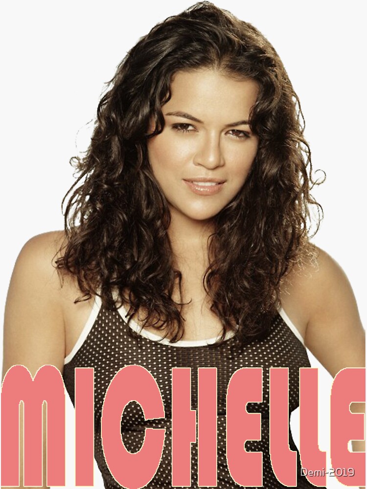 "Michelle Rodriguez perfect" Sticker for Sale by Demi-2019 | Redbubble