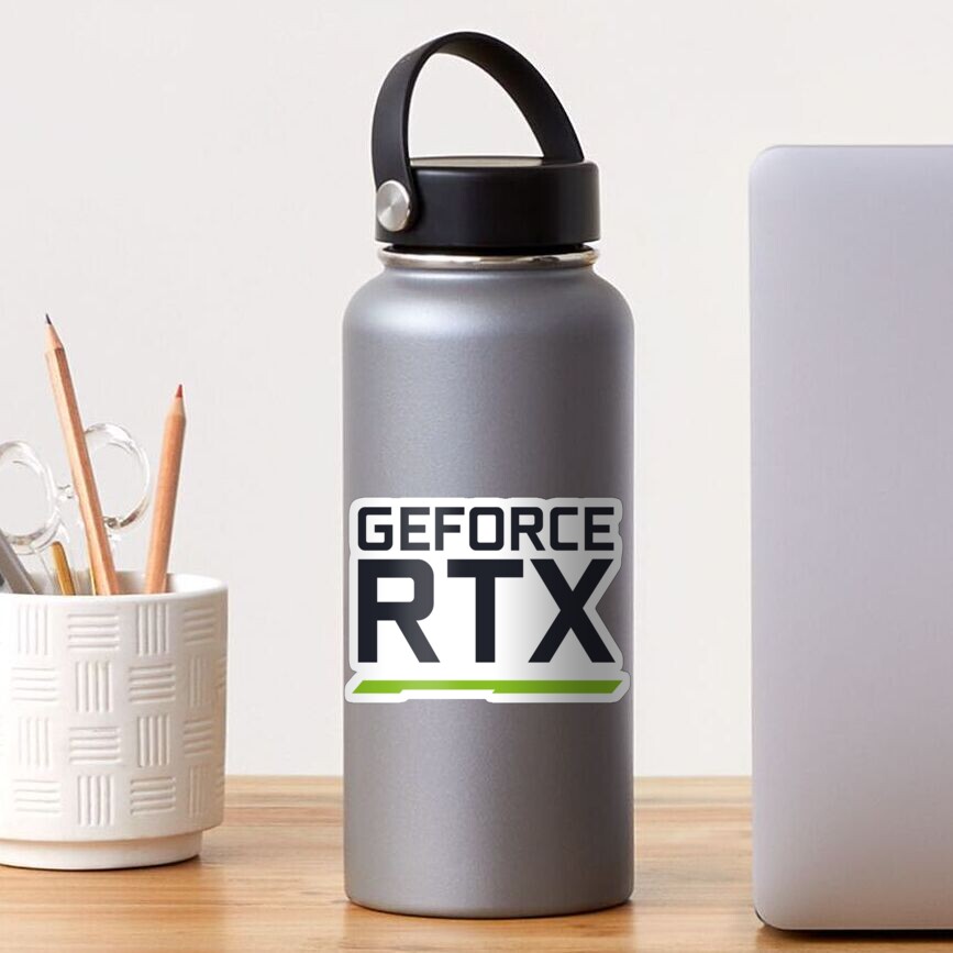 "GeForce RTX name, black letters" Sticker for Sale by Smartyboyx14 ...