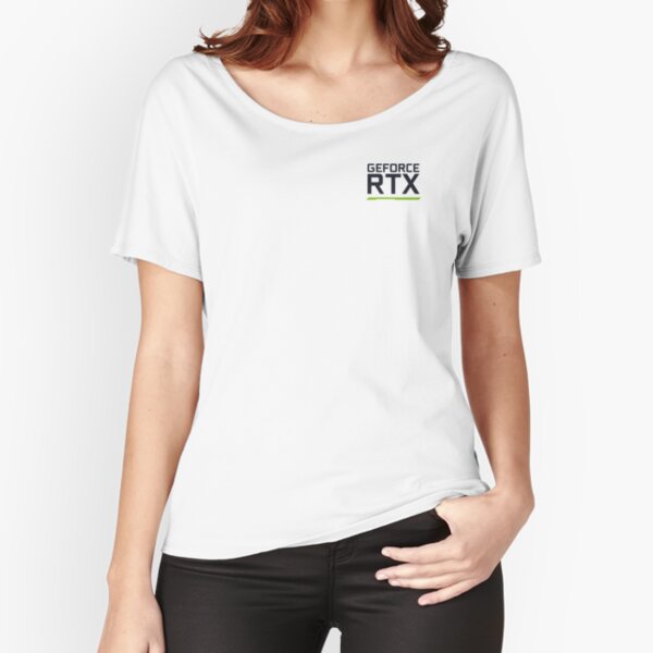 "GeForce RTX name, black letters" T-shirt for Sale by Smartyboyx14 ...