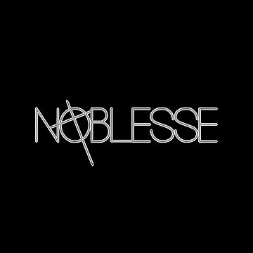 "Noblesse logo" Sticker for Sale by TheW33bStore | Redbubble