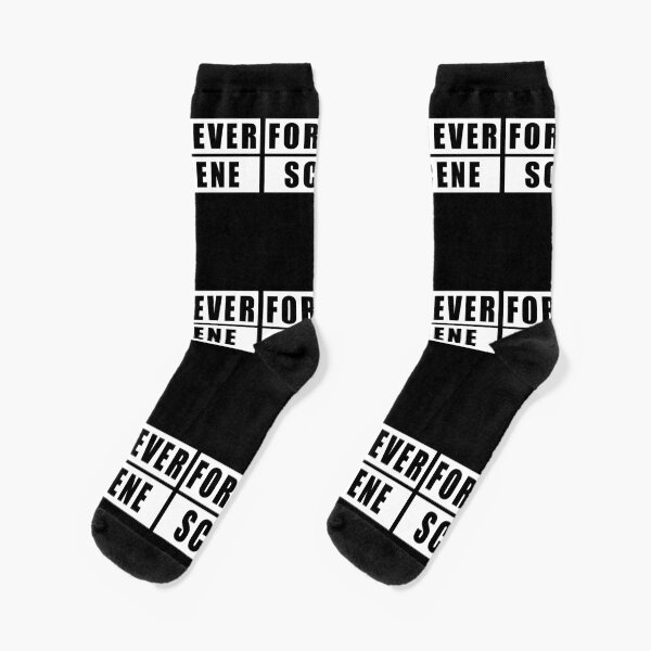 Emo Scene Socks | Redbubble