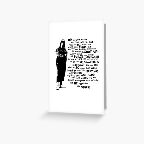 "Little Britain - Vicky Pollard" Greeting Card for Sale by twistytwist ...