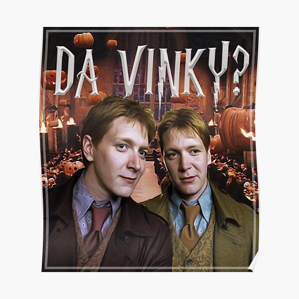"Da Vinky ?" Poster for Sale by Panther- | Redbubble