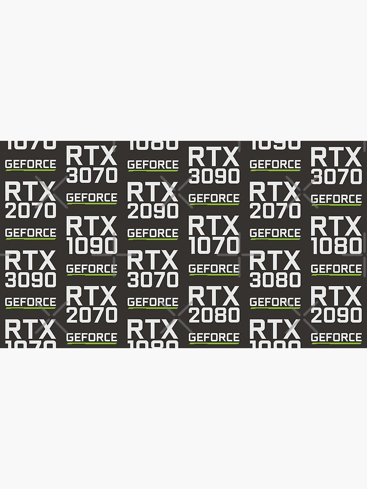 "GeForce RTX series pattern" Poster for Sale by Smartyboyx14 | Redbubble