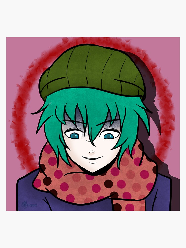 "YTTD Sou desu ka?" Sticker for Sale by Living-Laevish | Redbubble