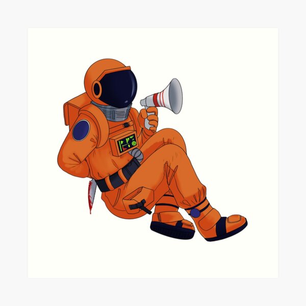 "Among Us Orange Impostor" Art Print by DemySketch | Redbubble