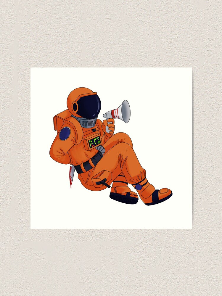 "Among Us Orange Impostor" Art Print by DemySketch | Redbubble