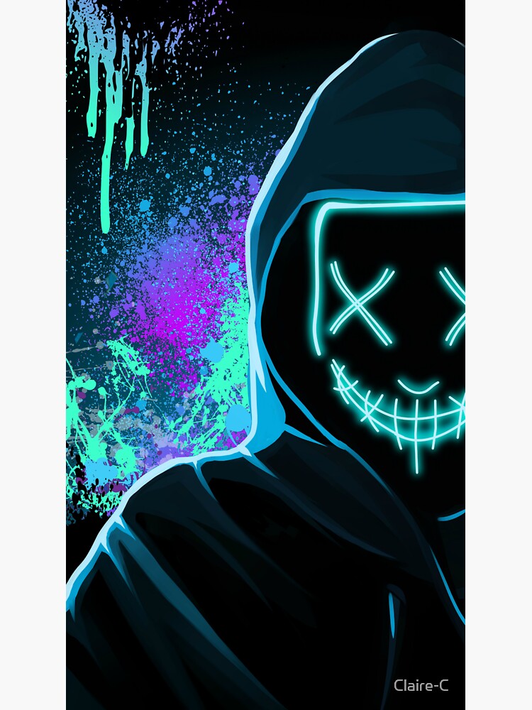 "Death Smile" Sticker by Claire-C | Redbubble