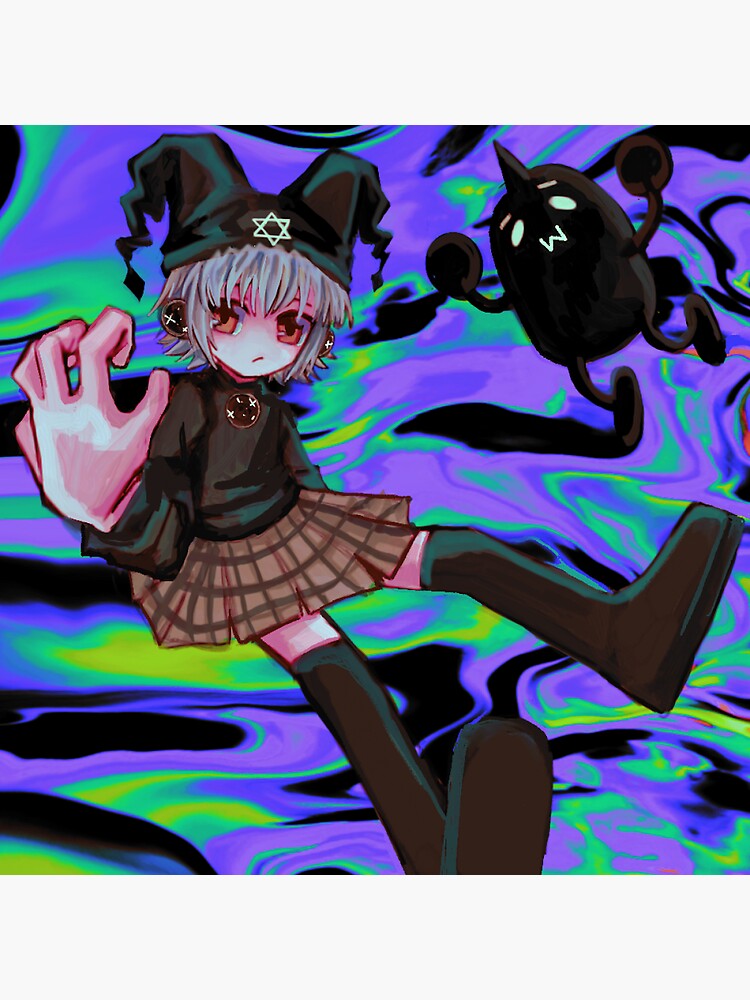 "Digital witch mayura " Sticker for Sale by Adrianisawaffle | Redbubble