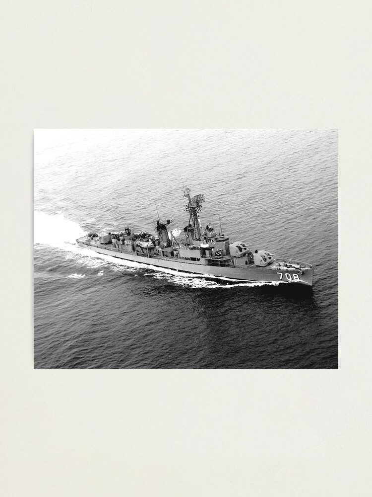 "USS HARLAN R. DICKSON (DD-708) SHIP'S STORE" Photographic Print for ...