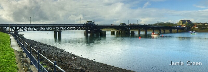"Jubilee Bridge,Barrow-In-Furness" by Jamie Green | Redbubble