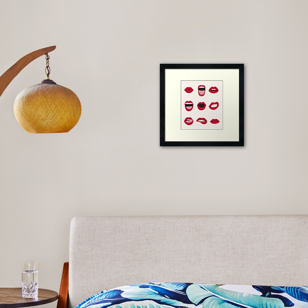 "Lips" Poster for Sale by jamiemaher15 | Redbubble