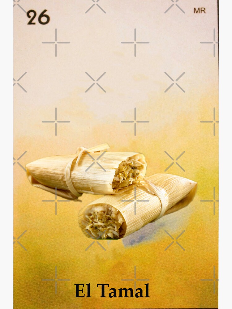 "El Tamal" Sticker for Sale by Hugo619 | Redbubble